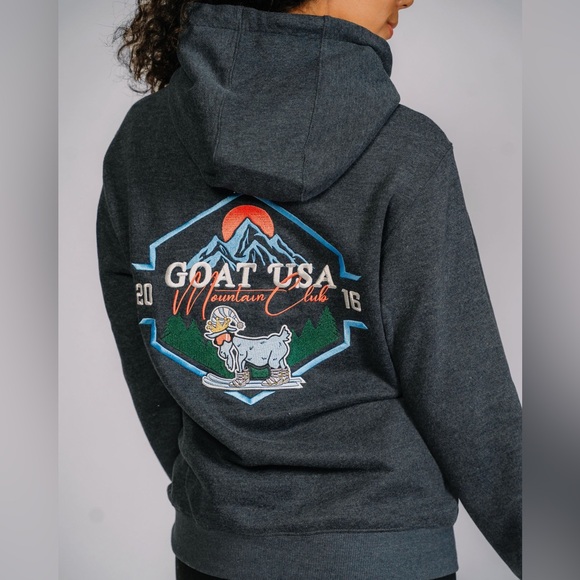 GOAT USA | Tops | Goat Usa Mountain Club Hoodie | Poshmark
